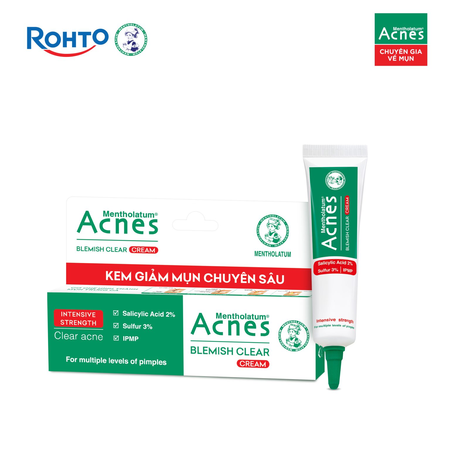 Acnes Blemish Clear Cream - Acnes - Kem Trị Mụn Và Ngăn Ngừa Mụn